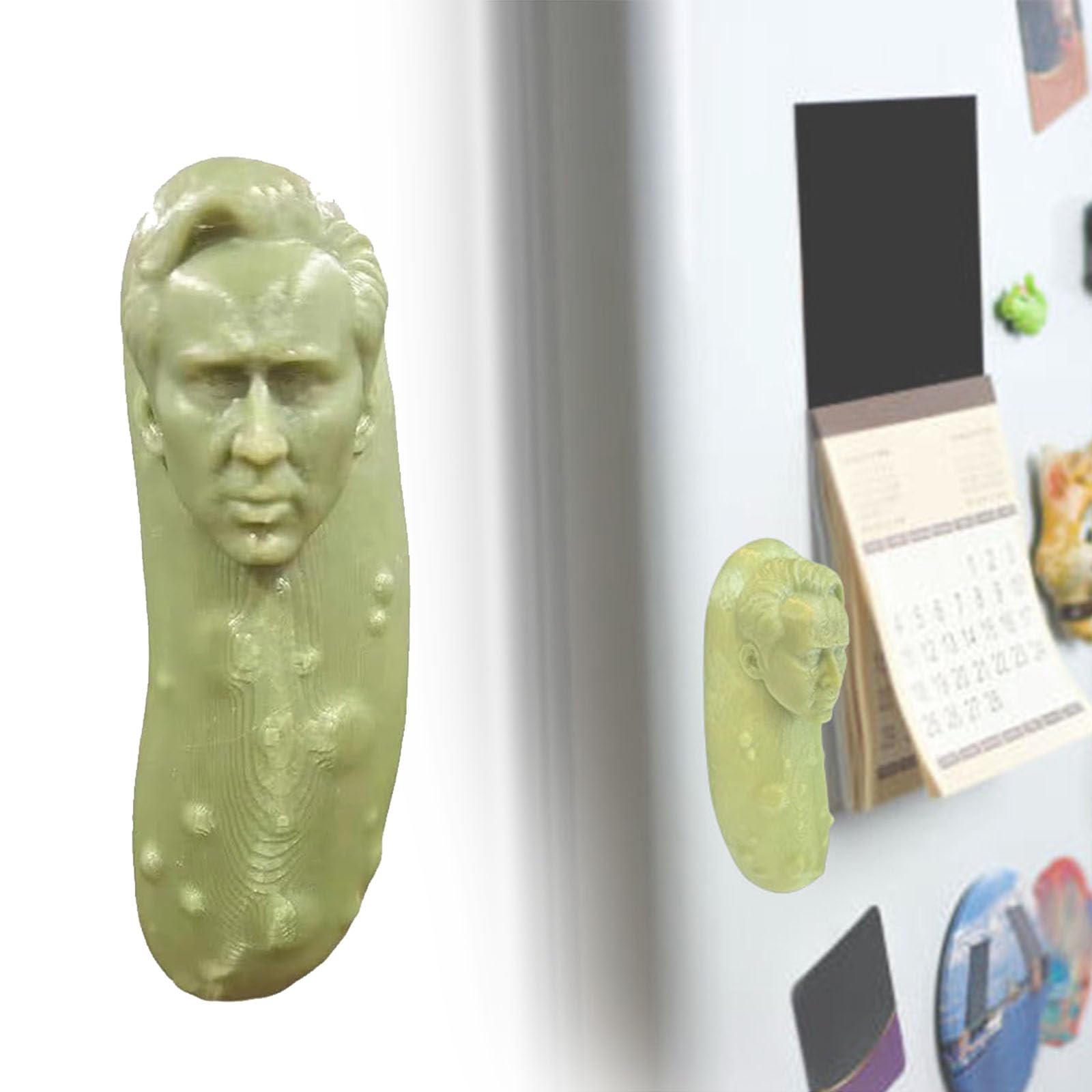 Amazon.com: Picolas Cage Christmas Ornament, Pickle Fridge Magnets ...
