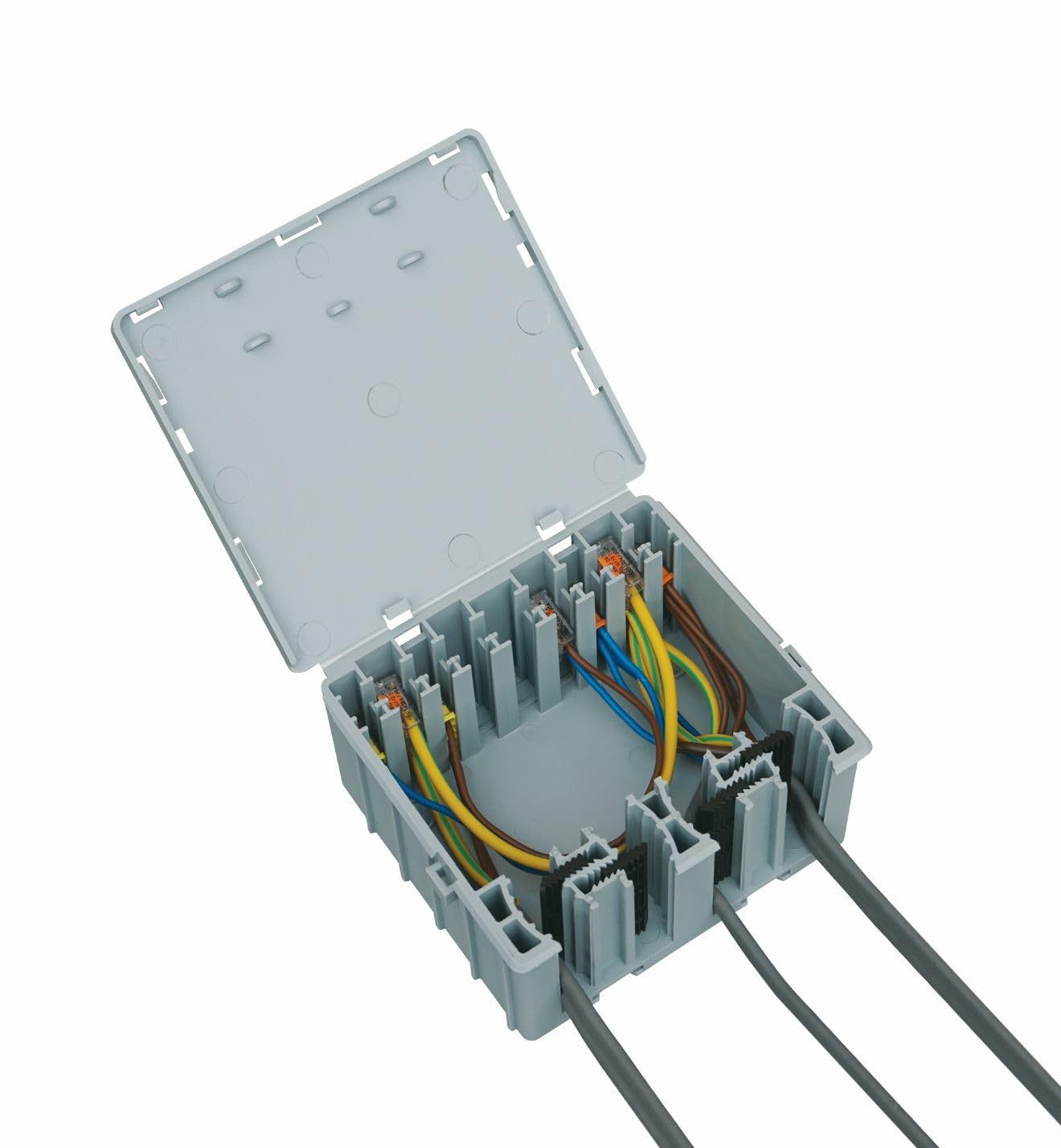 WAGO WAGOBOX XL Junction Box, Suitable for WAGO 221-41x, 2773 Series ...
