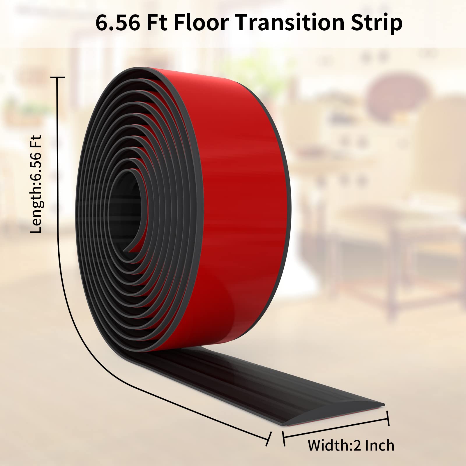Snapklik.com : 10Ft Floor Transition Strip, Floor Cover Strips Self ...