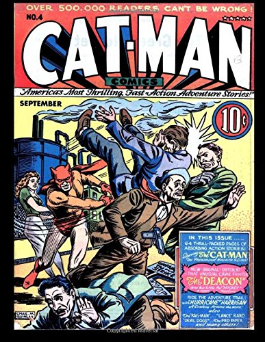 Cat-Man Comics #4 (Vol. 1 #9): Golden Age Superhero Comic 1941 ...