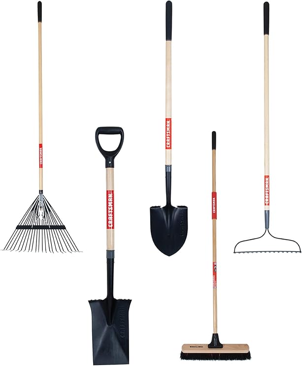 Amazon.com : CRAFTSMAN CMXMKIT0090 5-Piece Garden & Landscape Tool Set ...