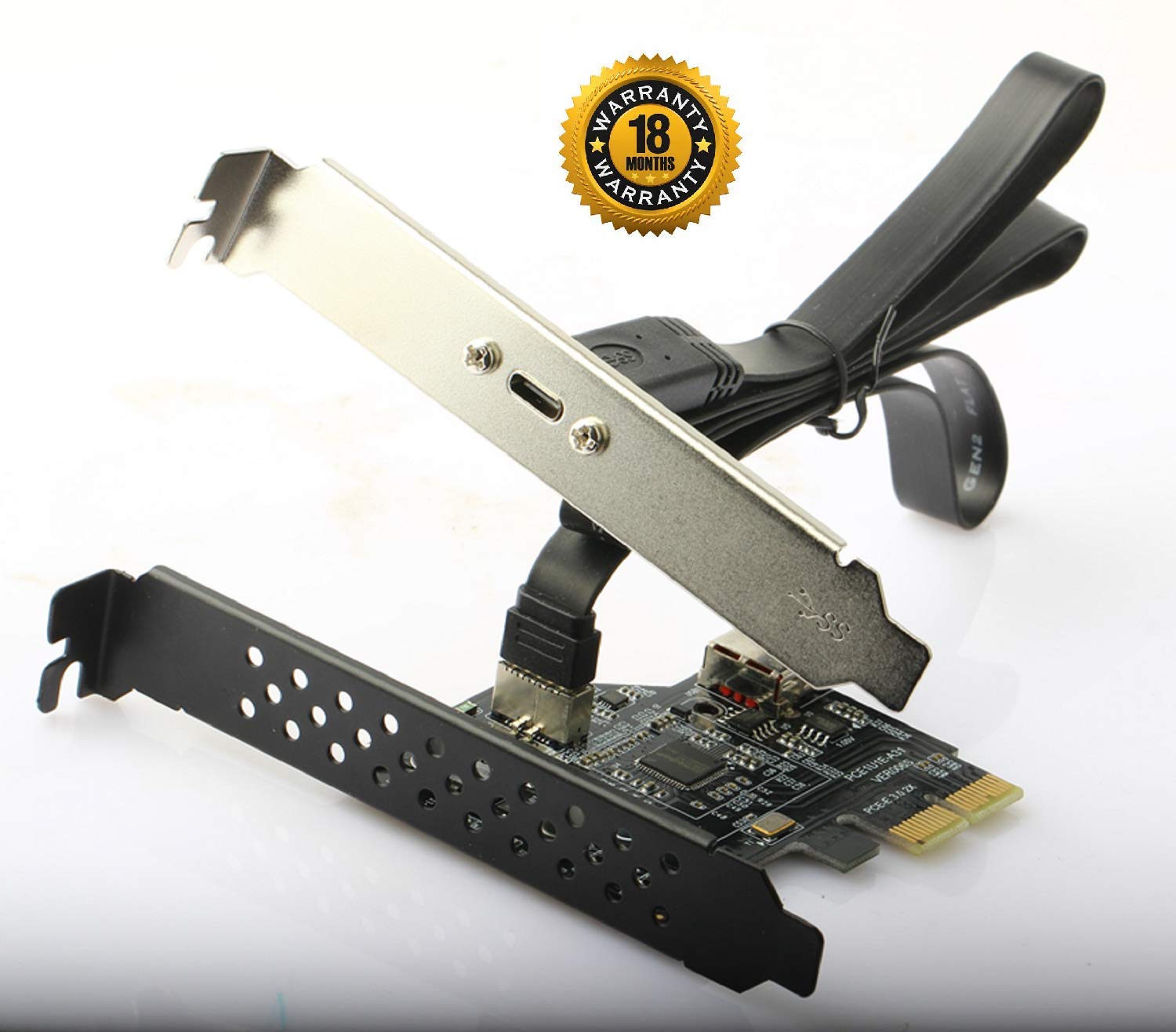 Buy USB-C Front Panel Extension Cable, USB C Mount Motherboard Header ...