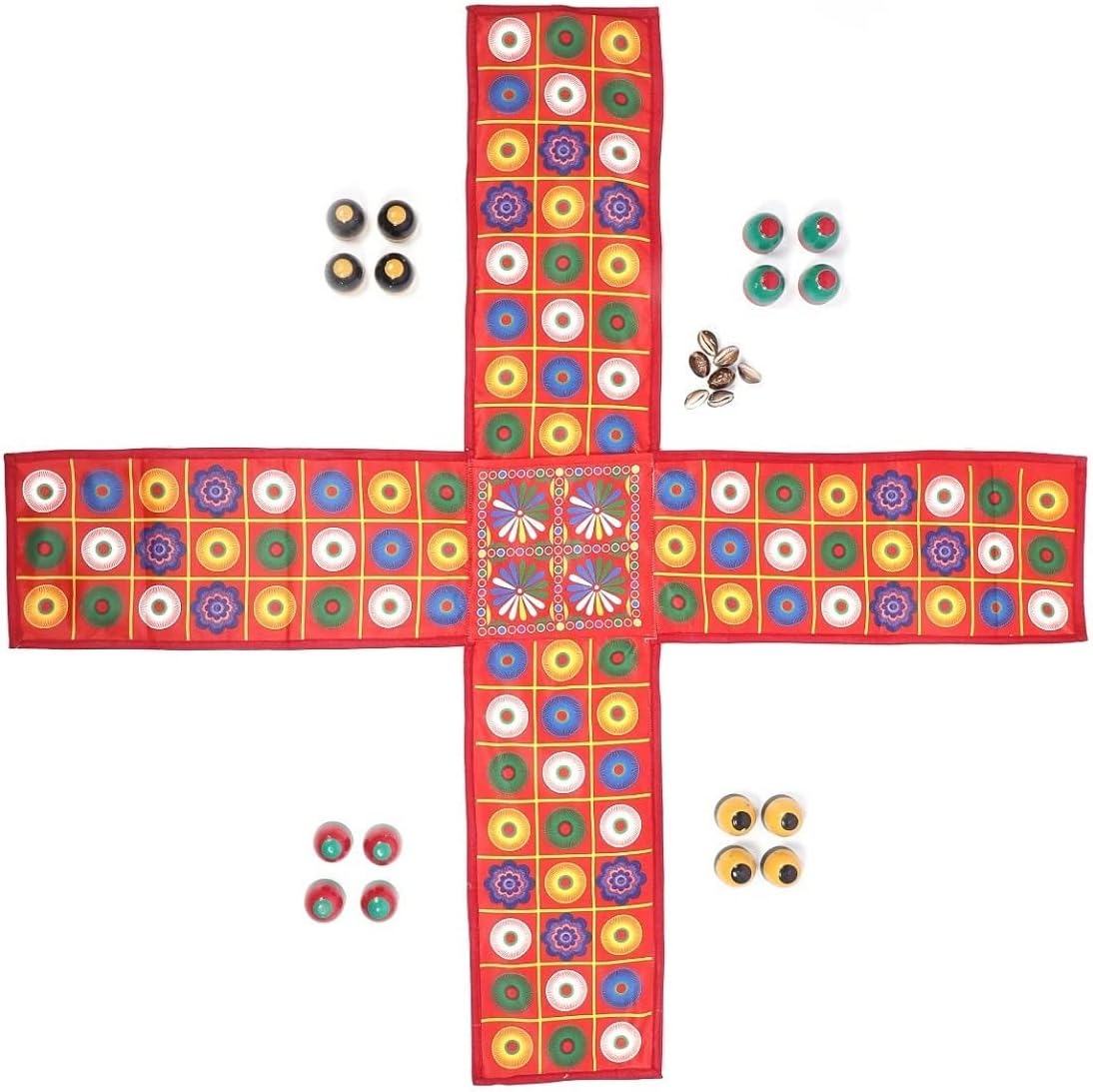 Buy Chausar/Chopad/Chopat/Pachisi/Chaupar/Pagdi Pat/Pagade/Chosar ...