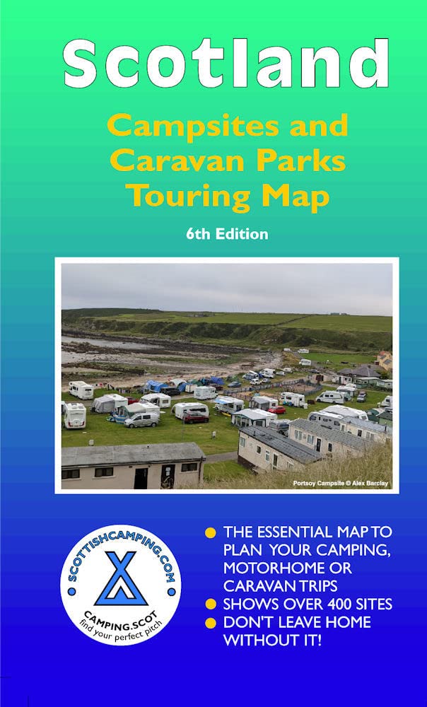 Scotland Campsites and Caravan Parks: Touring Map: 9780955304972 ...