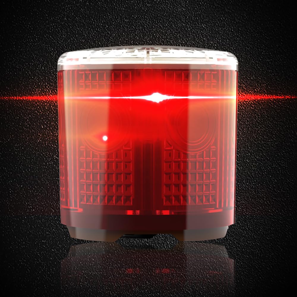 Snapklik.com : Solar Strobe Warning Light: IP54 Waterproof Flashing ...