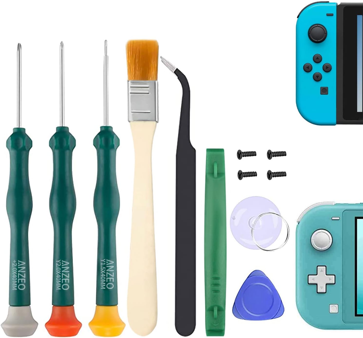 Nintendo Switch Triwing Screwdriver, EMiEN 1.5mm Y00 Tri-point Tri wing ...