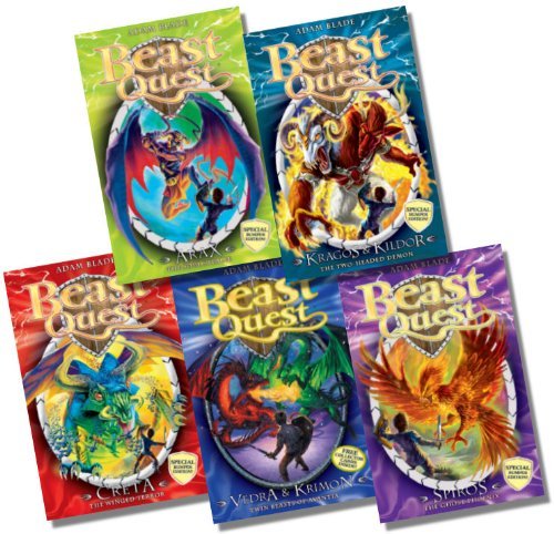 Beast Quest Special Bumper Collection - 5 Books RRP £29.95 (Vedra ...