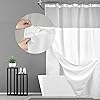 Amazon.com: eachope Extra Long No Hook Shower Curtain and Liner Set，Boho Style with See Through ...