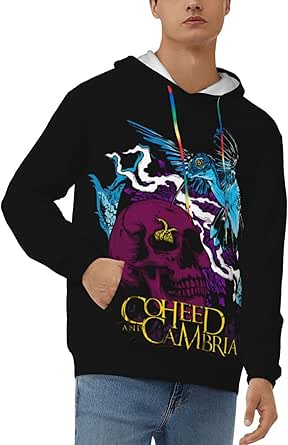 Amazon.com: Coheed And Music Cambria Hoodie Sweatshirt Men'S Trendy ...