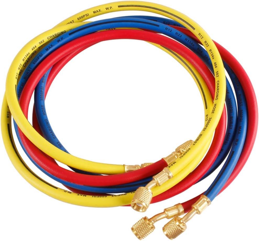 Amazon.com: 29986 Plus II 1/4" HVAC ac hoses Fit for R-410A Refrigerant ...