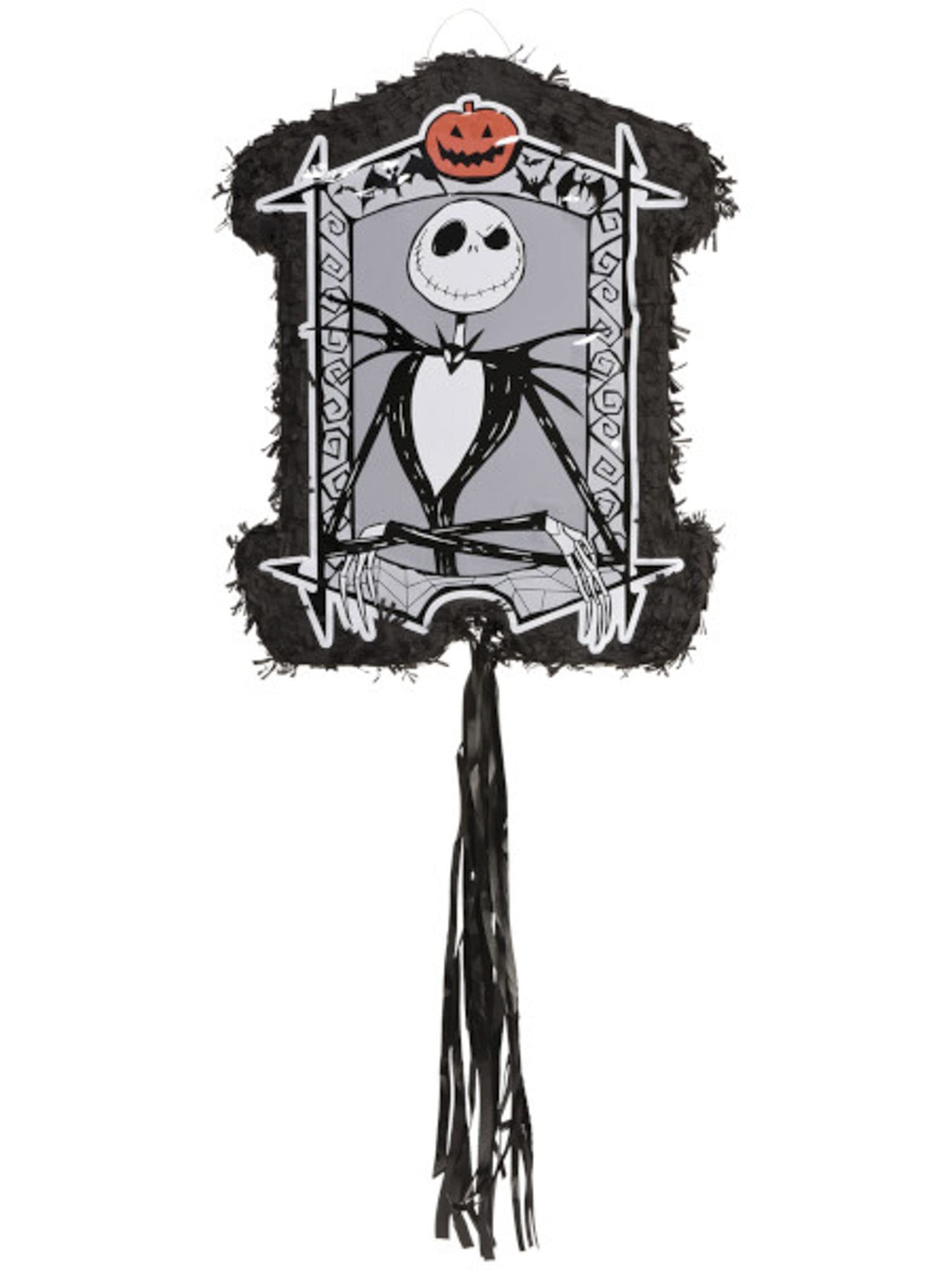 Amazon.com: Party City Pull String Paper Pinata, Jack Skellington - 17 ...