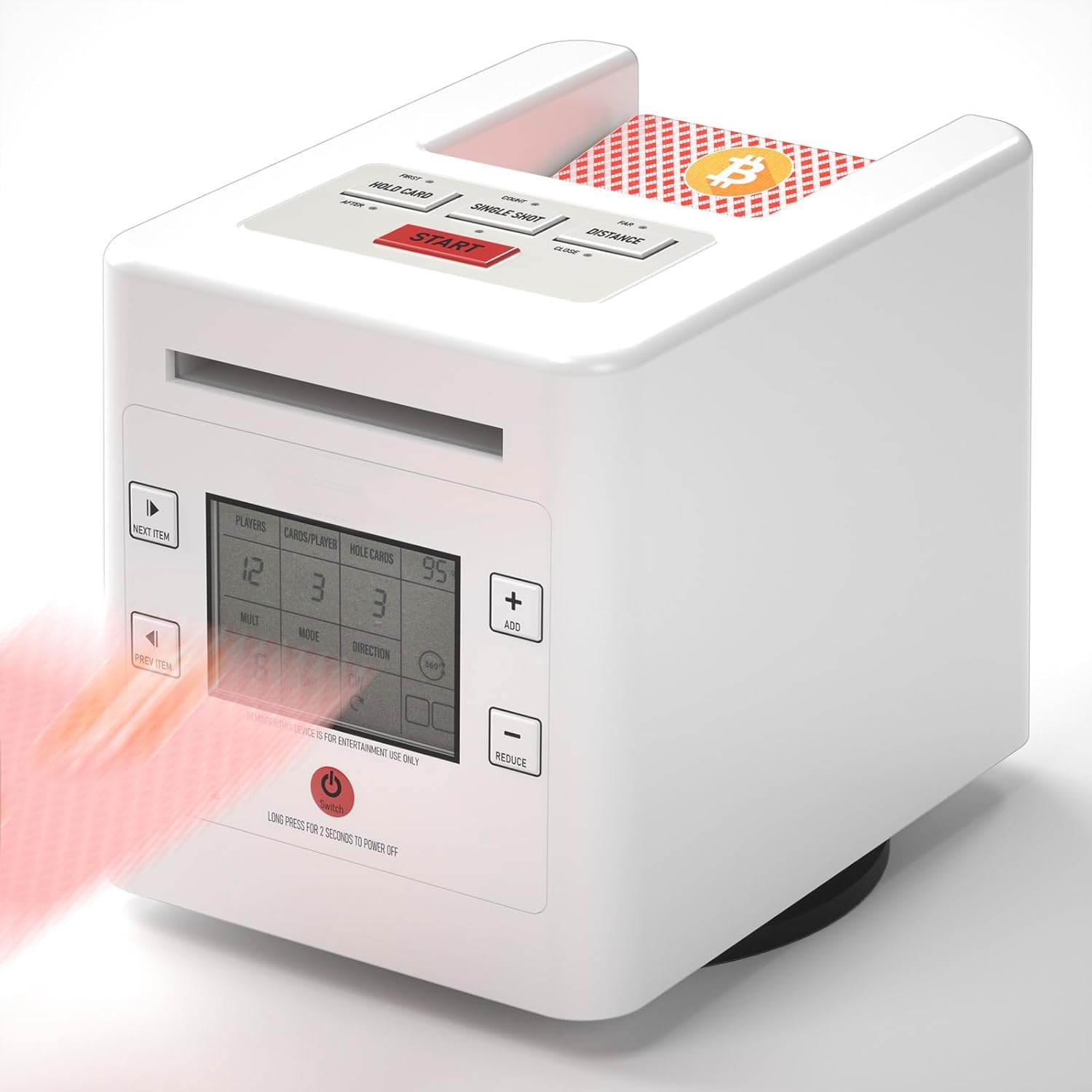 Amazon.com: 4 Deck Automatic Playing Card Dealer Machine, Card ...