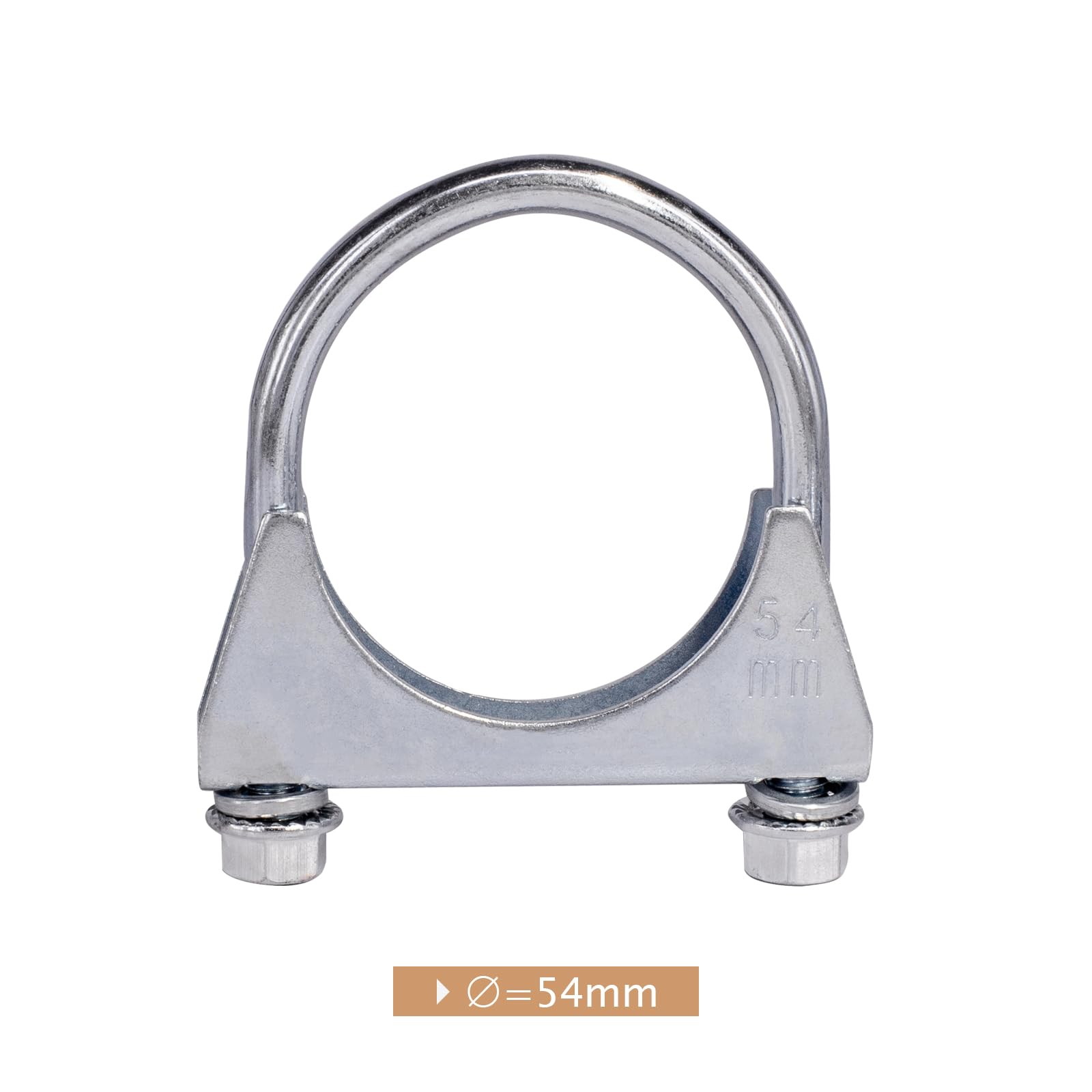 Exhaust Clamp M8 U Bolt Clamp With Nuts Clamps Pipe