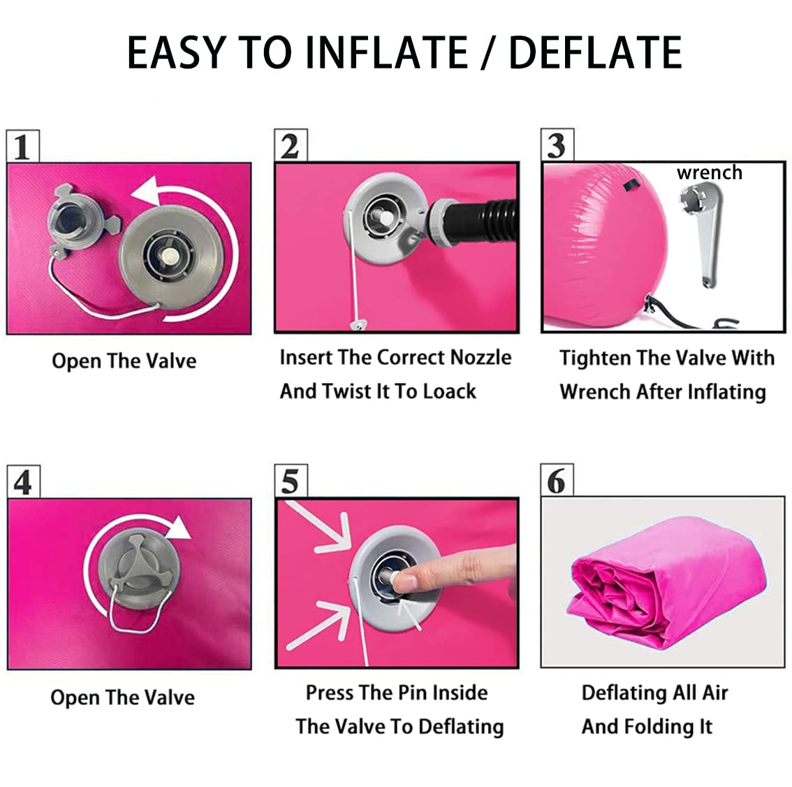 Snapklik.com : DOBESTS Air Barrel Gymnastics Air Roller Back Handspring ...