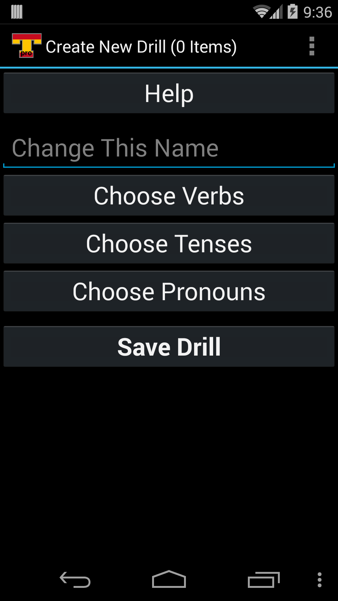 Spanish Verb Trainer Pro - App on Amazon Appstore