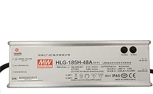 Amazon.com: MEAN WELL original HLG-185H-48A 48V 3.9A meanwell HLG-185H 48V `187.2W Single Output ...