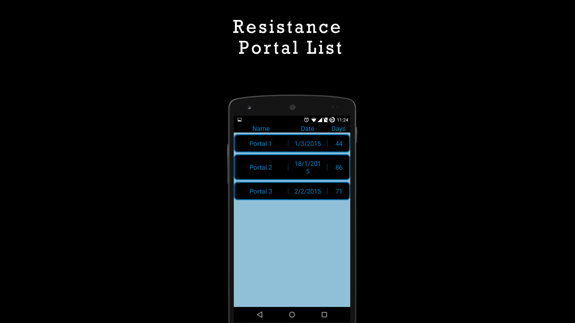 Portal Days Counter - App on the Amazon Appstore