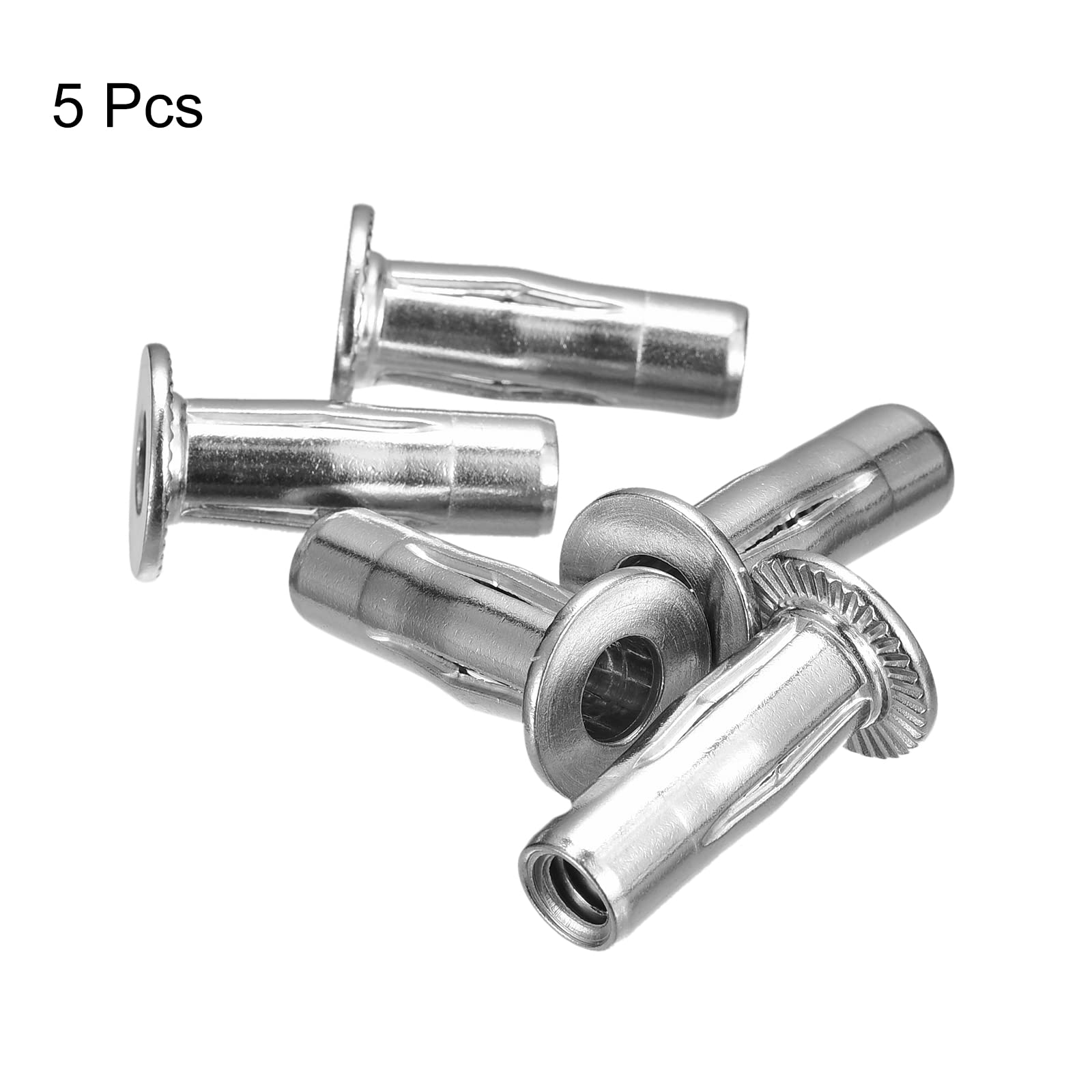 Heavy Duty Rivet Nut 20 Pack 1/4-20 Threaded Insert Rivet Nuts – Steel ...