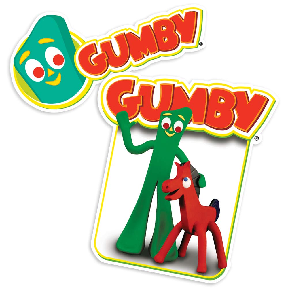 Amazon.com: Popfunk Gumby and Pokey Best Friends Collectible Stickers ...
