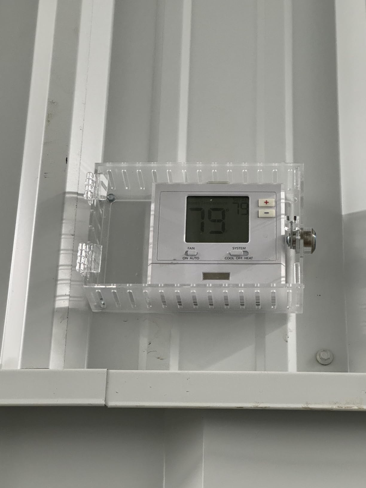 Amazon.com: Thermostat Lock Box Universal Thermostat Cover Thermostat ...