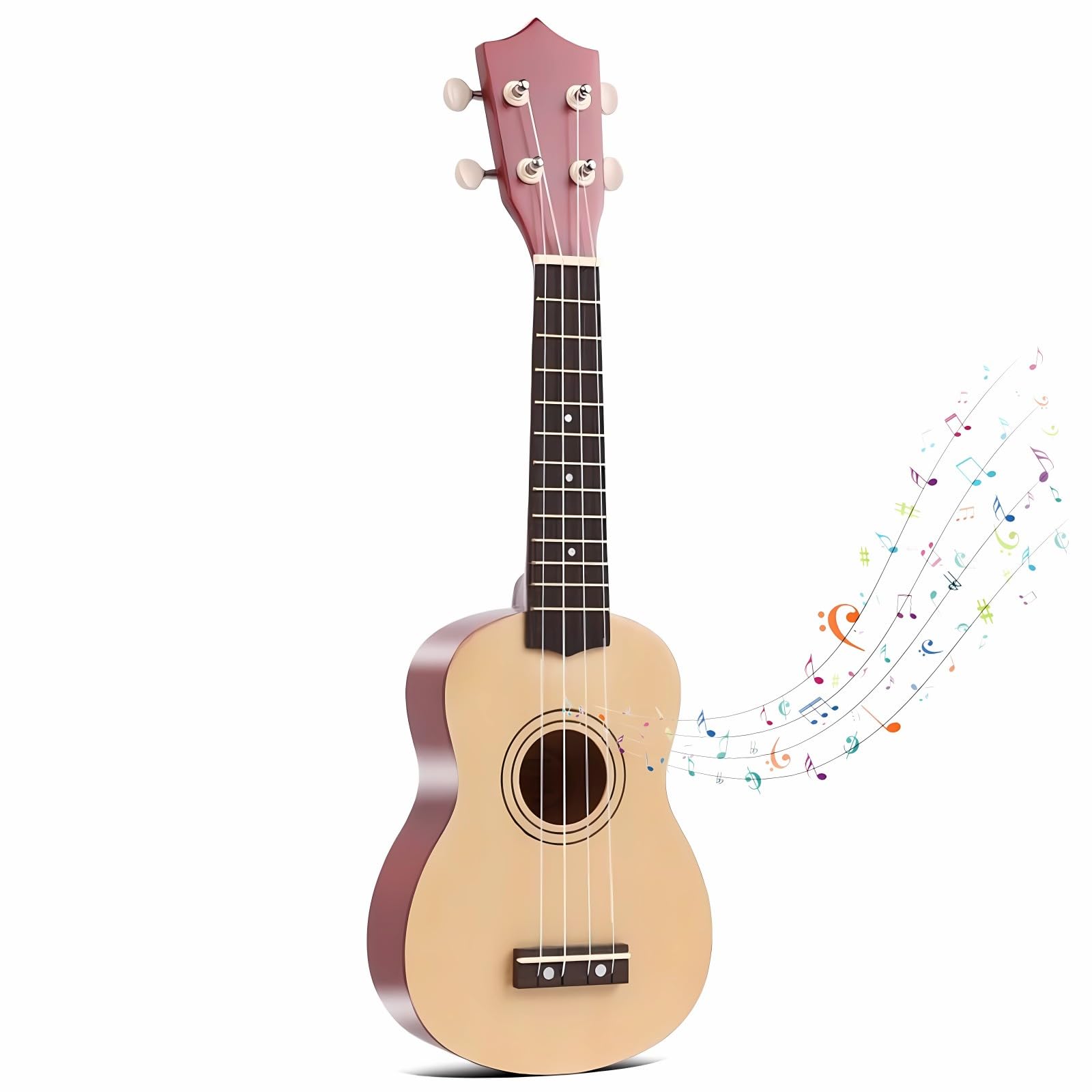 Amazon.com: Kids Guitar Acoustic, Jakeloo 21 Inch Wooden Acoustic ...