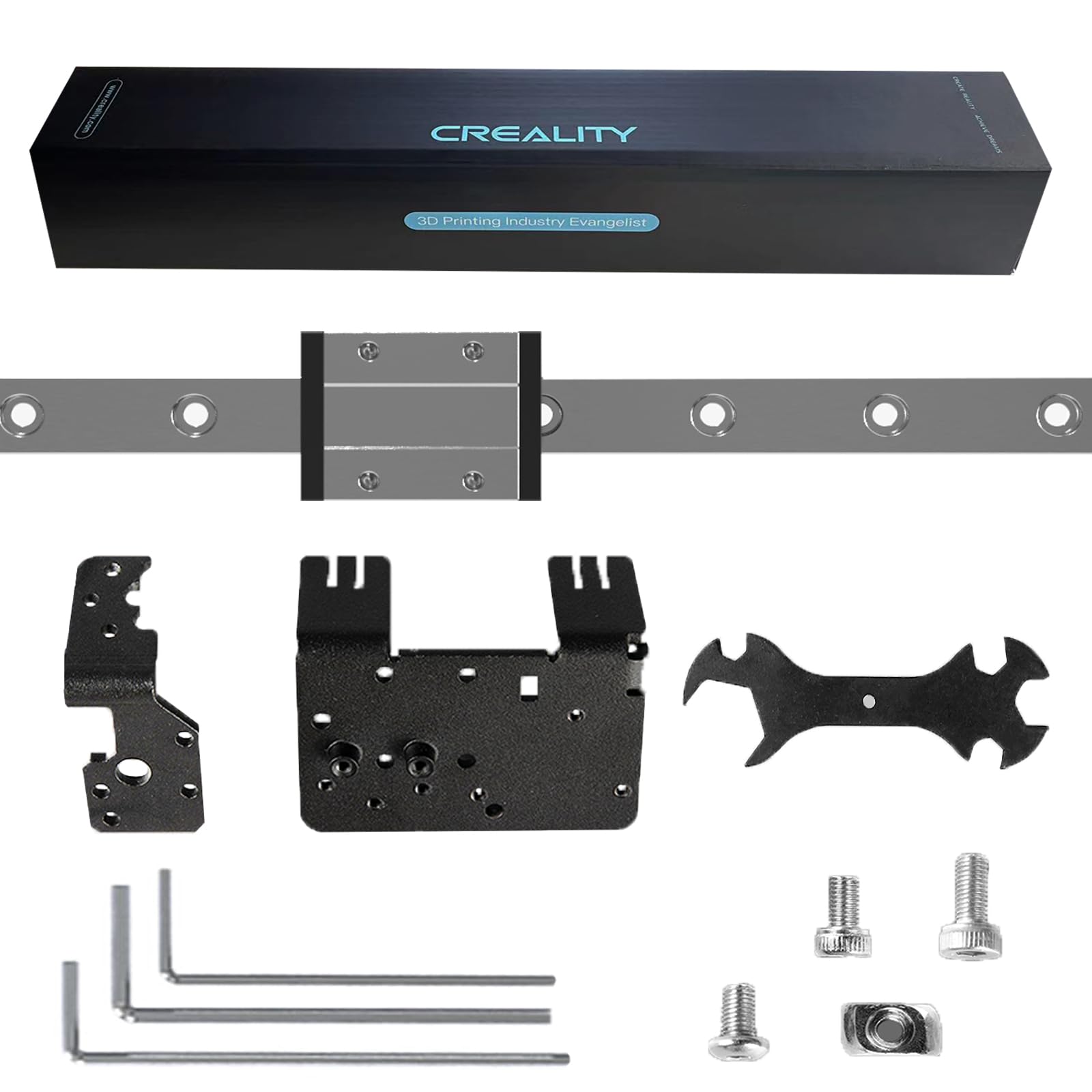Snapklik.com : Creality Ender 3 Linear Rail Kit X-axis Rail Guide MGN12C