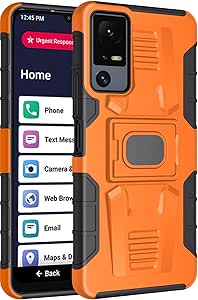 Amazon.com: Nakedcellphone Case for Jitterbug Smart4 / TCL 40XL, Rugged ...