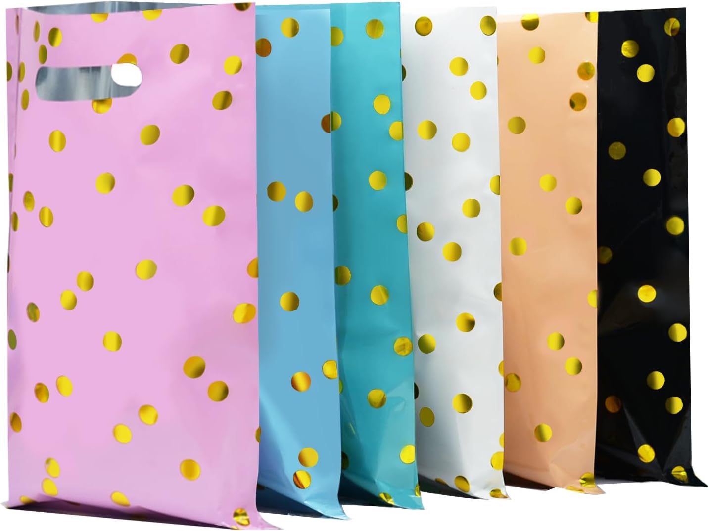 Amazon.com: 160 Pieces Pastel Party Gift Bags Spring Pastel Treat Bags ...