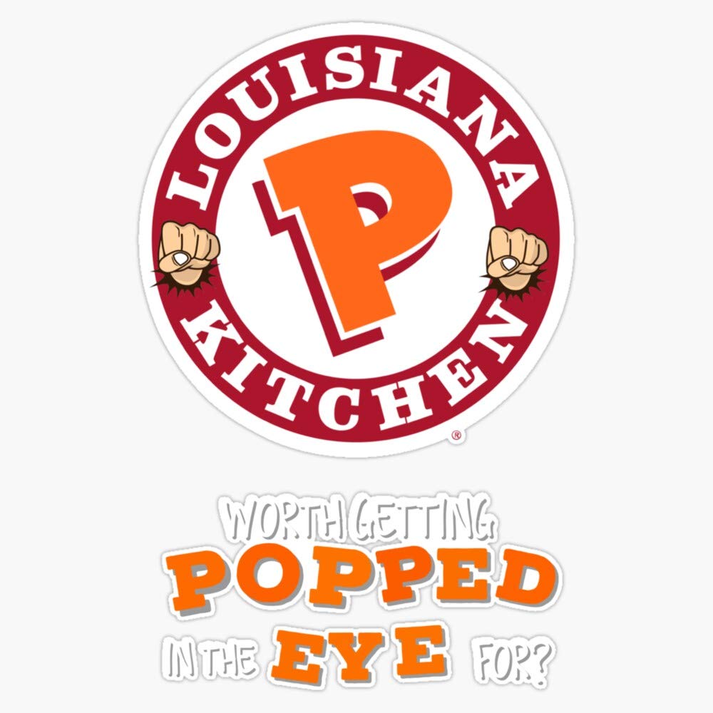 Amazon.com - Popeye Louisiana Chicken Sandwich Funny Parody Graphic ...