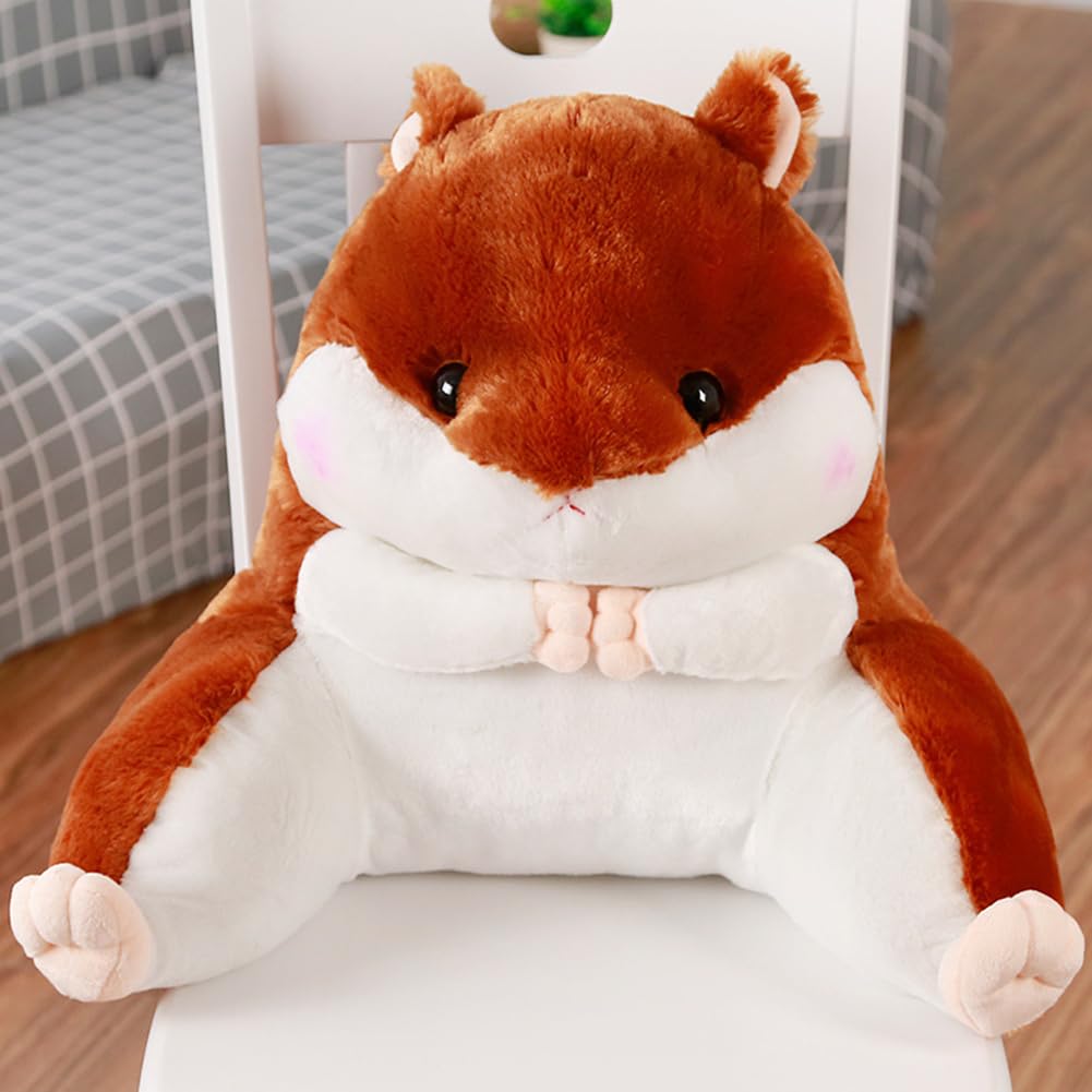 Amazon.com: Hamster Reading Pillow with Arms for Kids Teens Adults,Back ...
