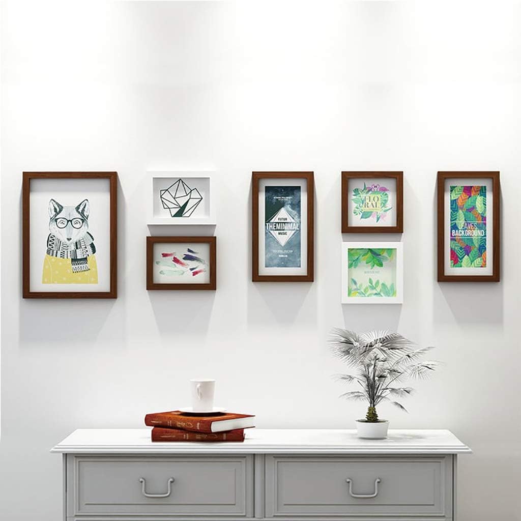 Multi Picture Photo Frames Wall Set Picture-Frames-Collage-Gallery ...
