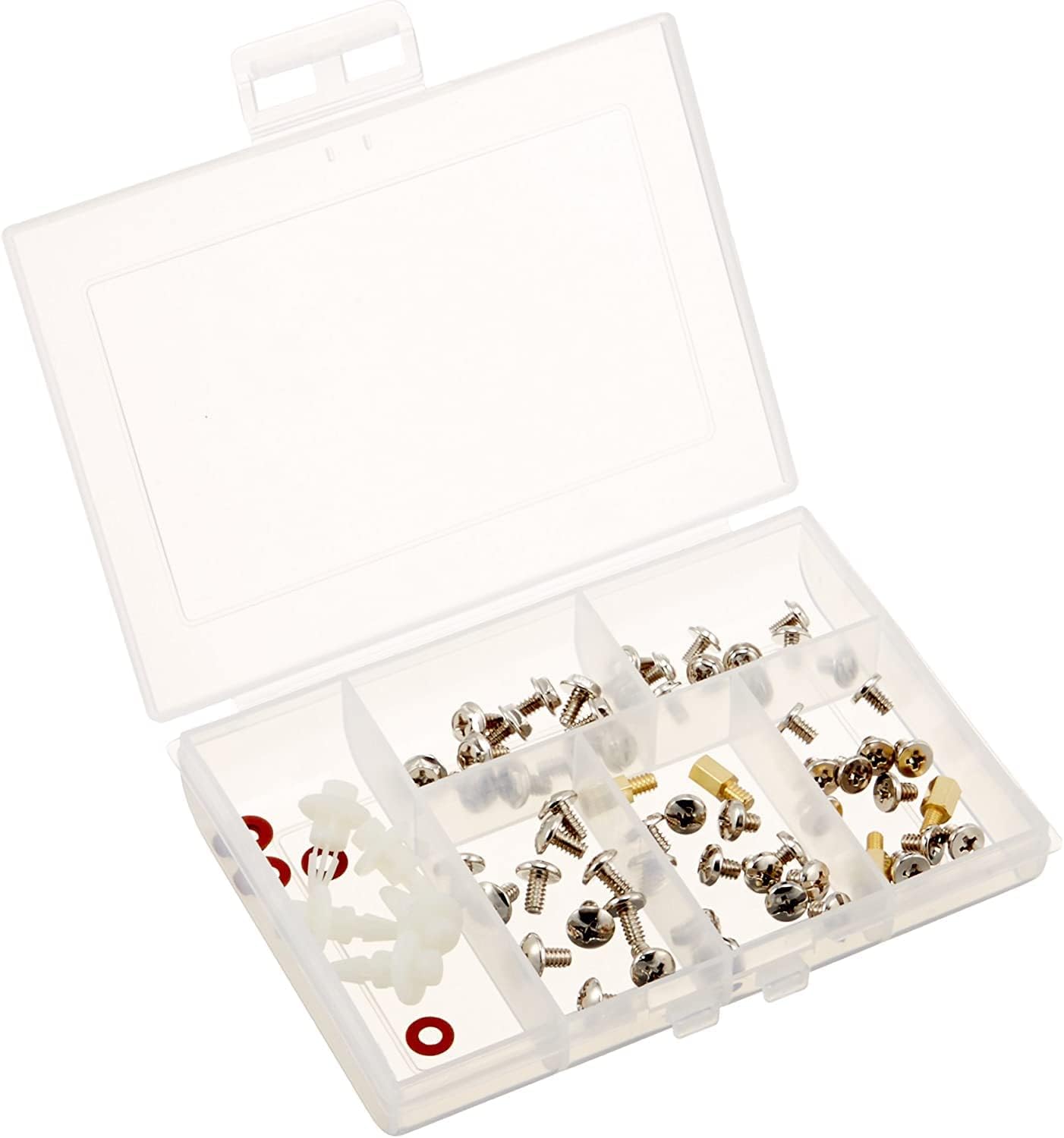 Amazon | アイネックス(AINEX) ネジセット ケース付 ブラック SCW-03A-BK | AINEX | パソコン用ネジ 通販