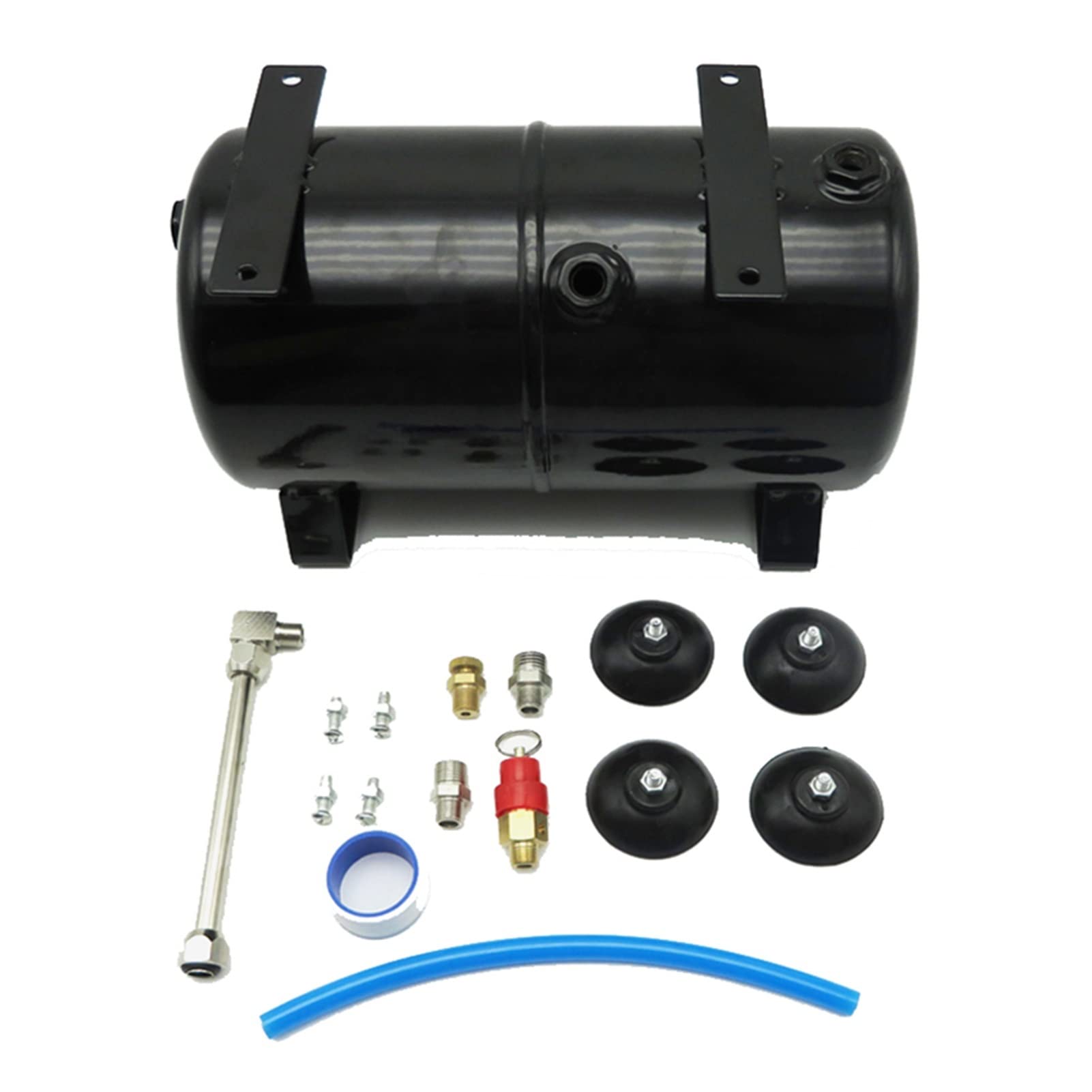 Buy JUSTPENGHUI Air Storage Tank 4 Holes Air Tank AS18B AS186 Model Air ...