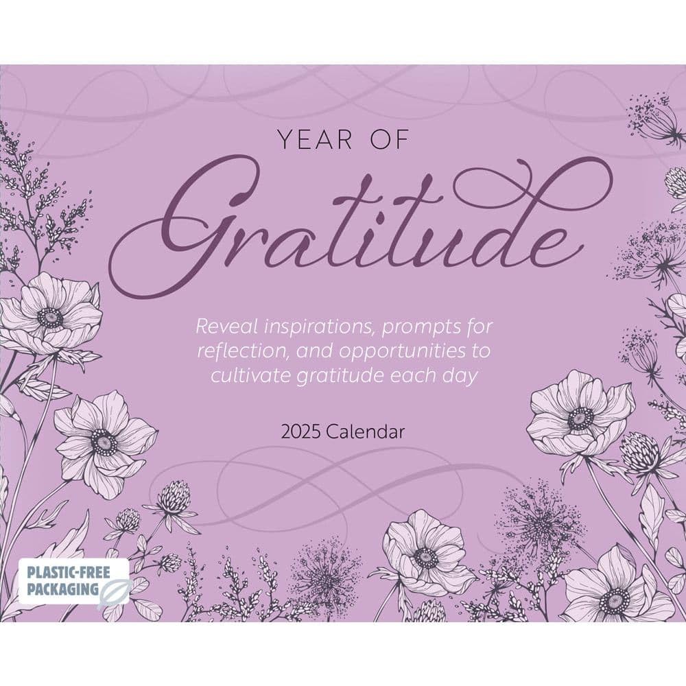 Amazon.com : Carousel Calendars, Year of Gratitude 2025 Desk Calendar ...