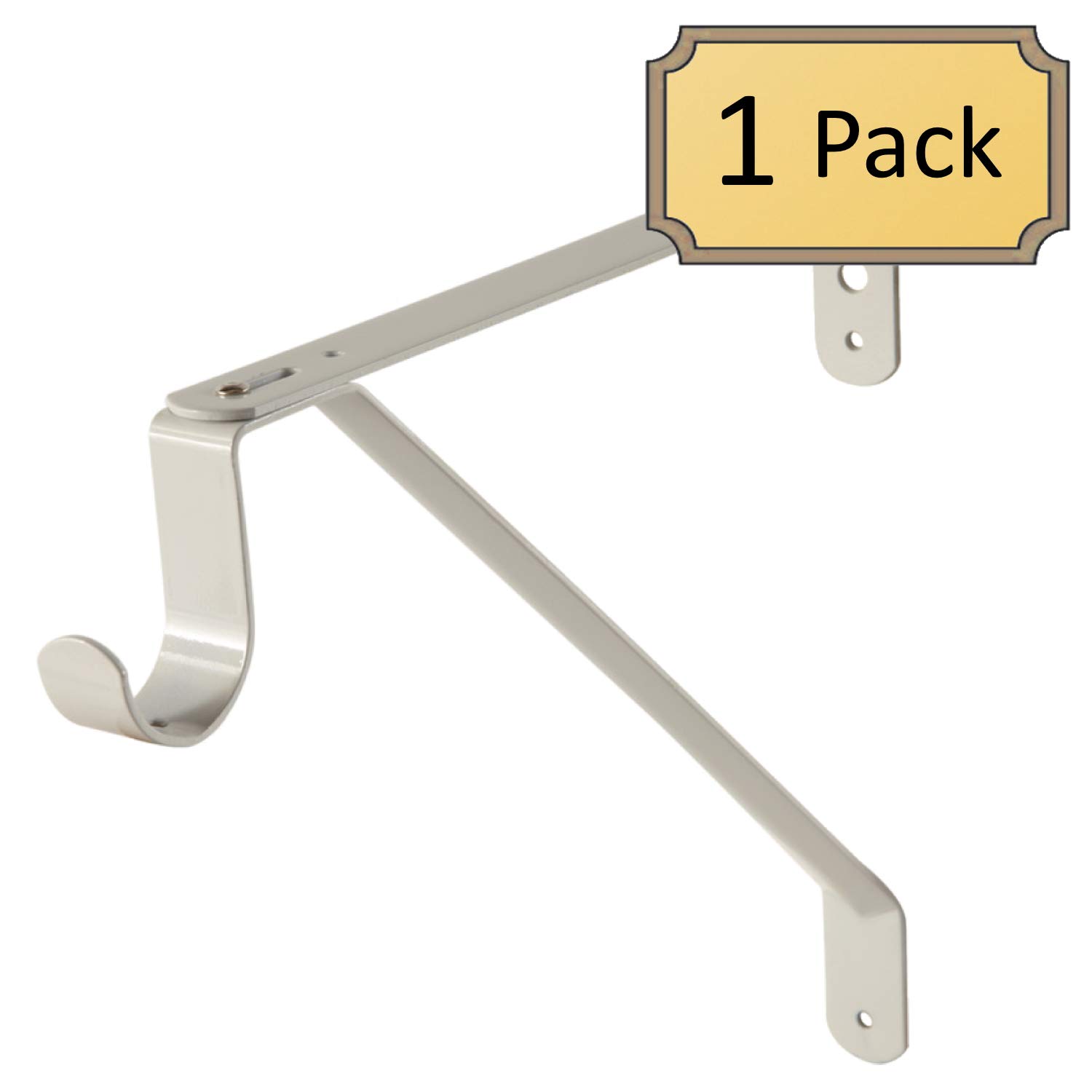 Closet Hardware ClosetMaid Rod Bar Support Hanger Brackets (2-Pack ...