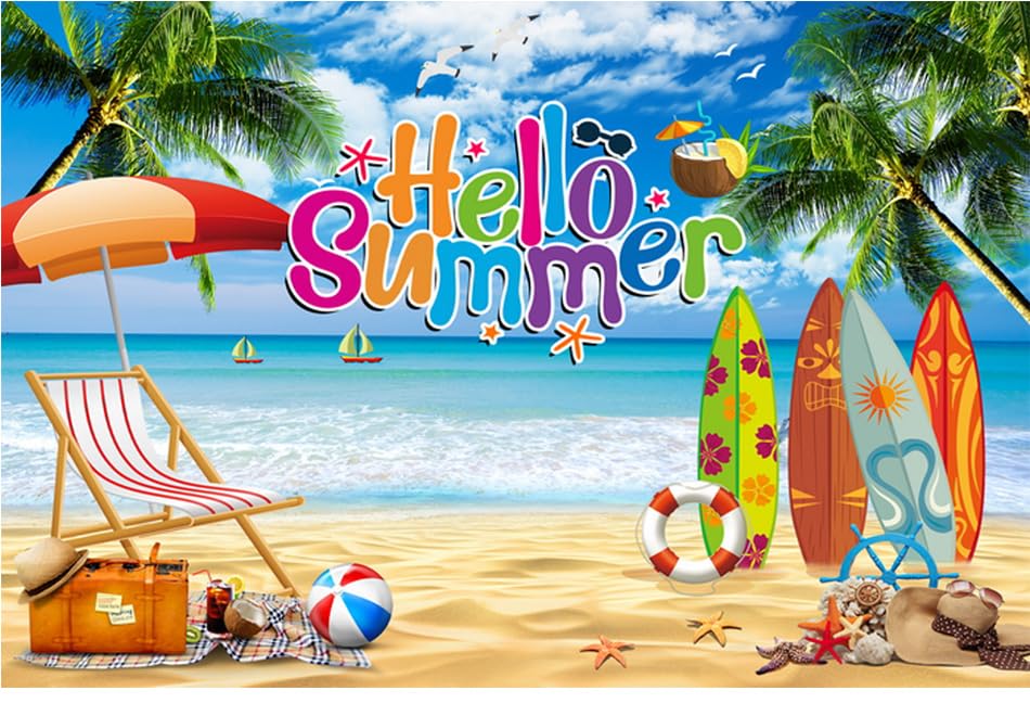 Summer Beach Theme Background Summer Beach Theme With Empty Banner
