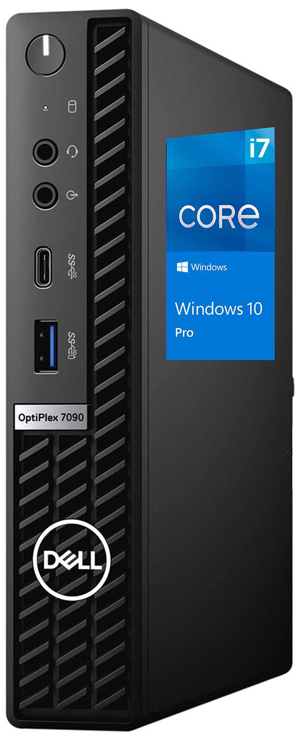 Dell OptiPlex 7090 Micro Desktop Computer, Intel Core i7-10700 Upto 4 ...