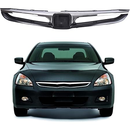 Amazon.com: RainMan S Front Bumper Grille w/Chrome Molding Fit for 2006 ...