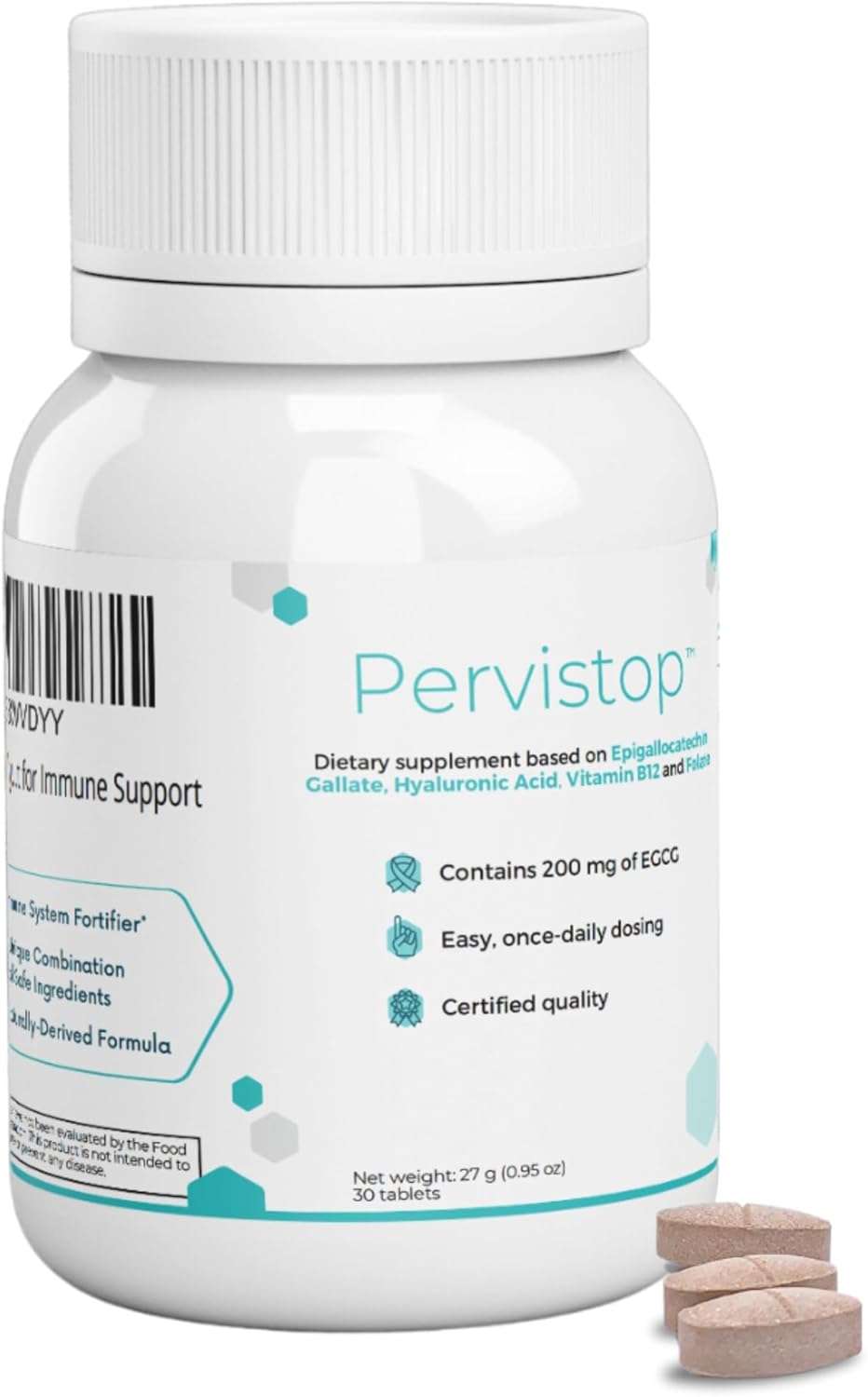 Amazon.com: Pervistop - Una vez al día, suplemento dietético clínicamente probado para apoyo ...