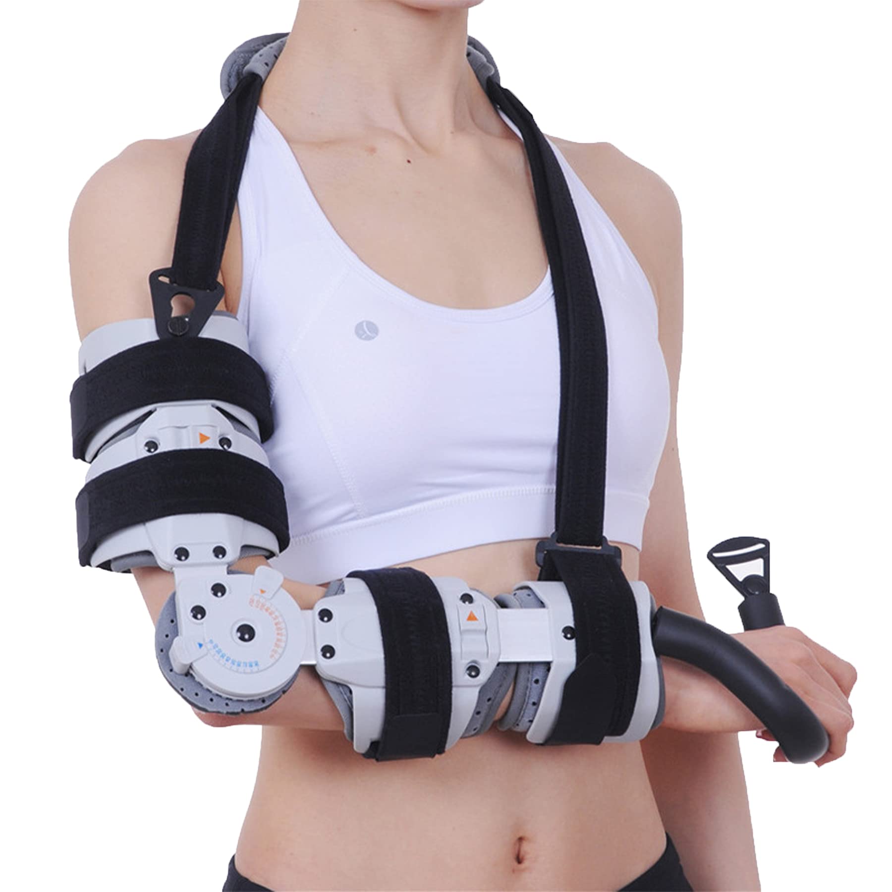 Buy WILLQ Hinged ROM Elbow Brace Sling Stabilizer for Surgery Recovery ...