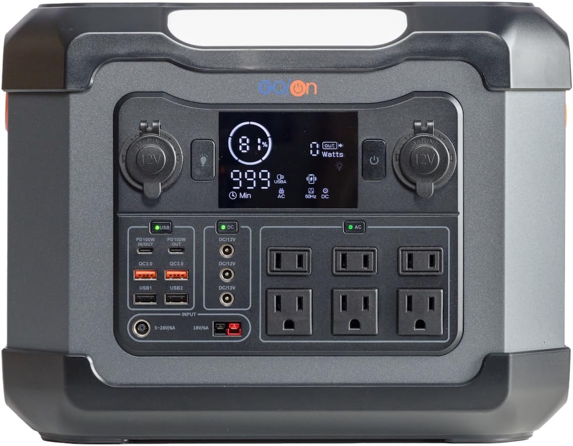 Amazon.com: The Go/On 1200 Watt Power Station - The Ultimate Emergency ...