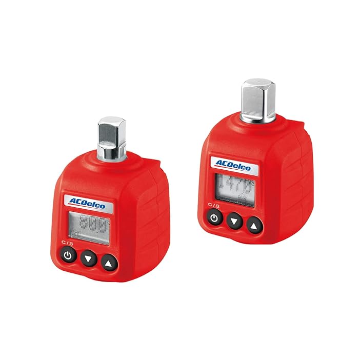 Buy ACDelco ARM602-34 3/8” & ½” Heavy Duty Digital Torque Adapter Combo ...