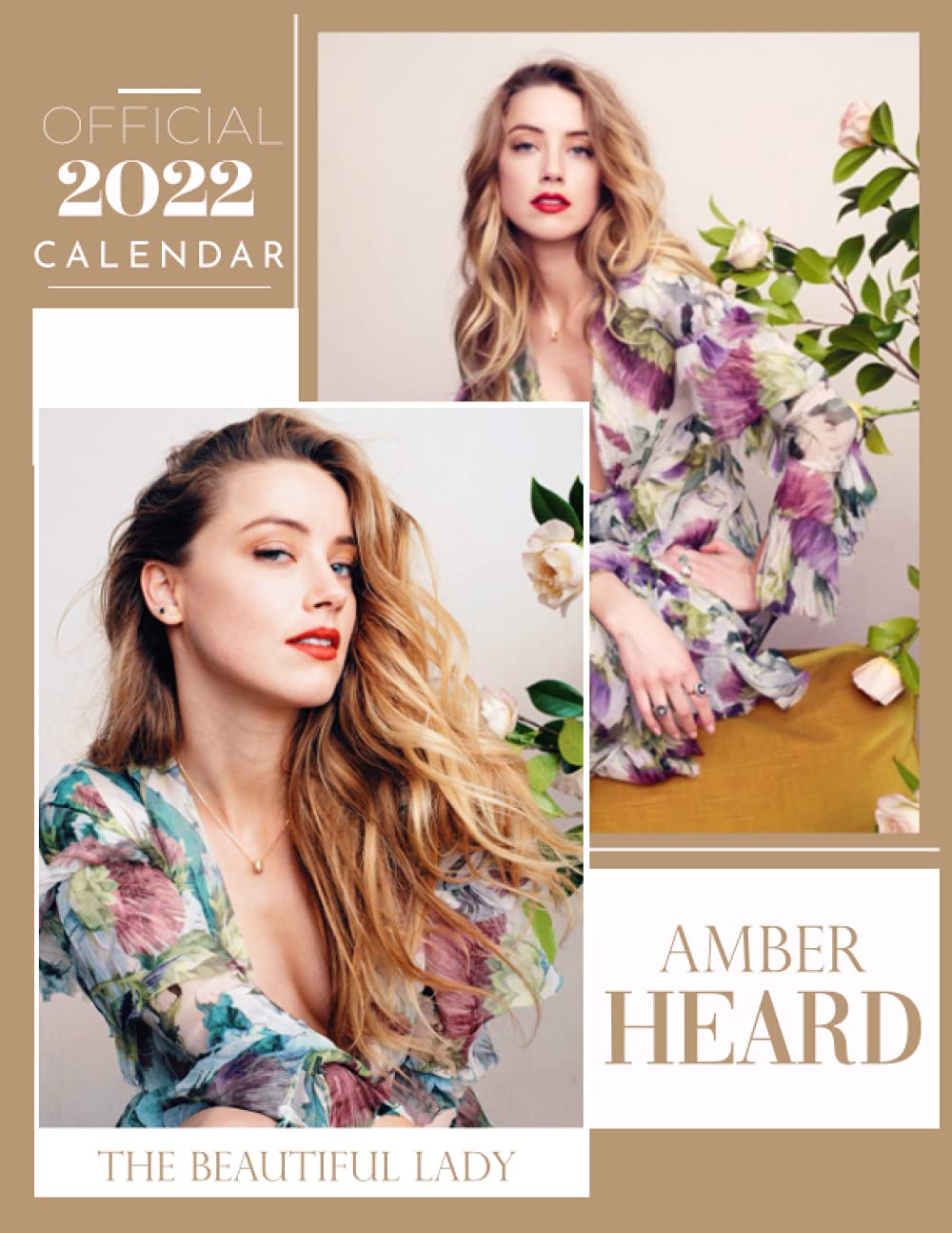 Amber Heard 2022 calendar: 2022-2023 Calendar planner - 18 months ...