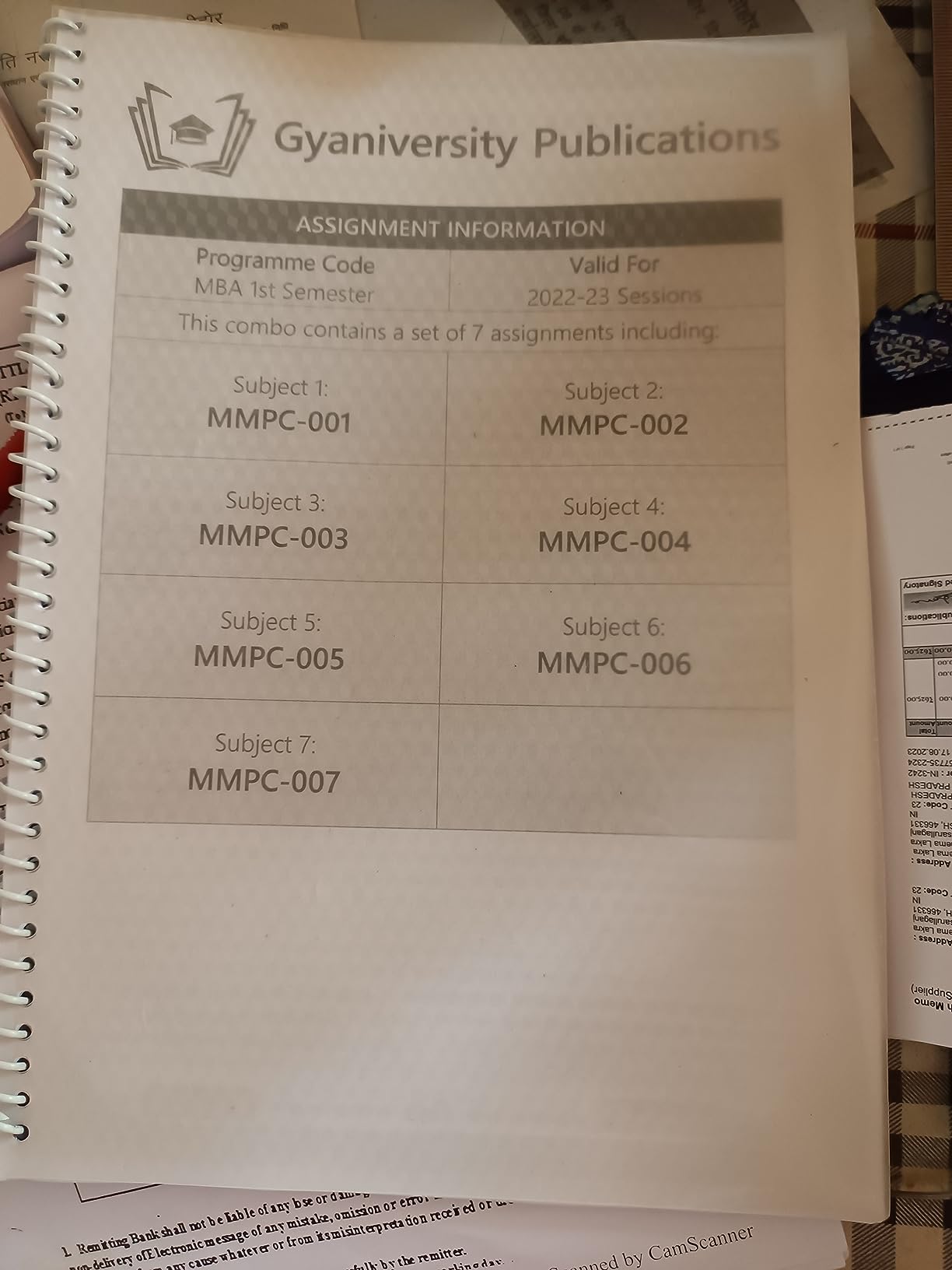 Buy MBA 1st Semester IGNOU Solved Assignment Combo for 2023-24 Session ...