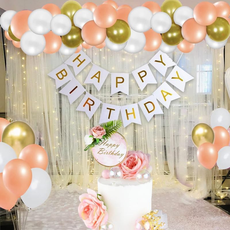 Party Paragon Happy Birthday Decoration Kit Combo Set Birthday Bunting ...