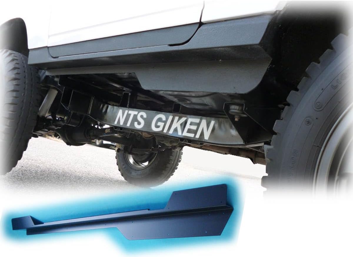 Amazon | NTS GIKEN (NTS技研) サイドシルガード JA11 / SJ30 /JA71 / JA22 / JA12 ジムニー jimny サイドガード サイドシル (黒塗装 ...