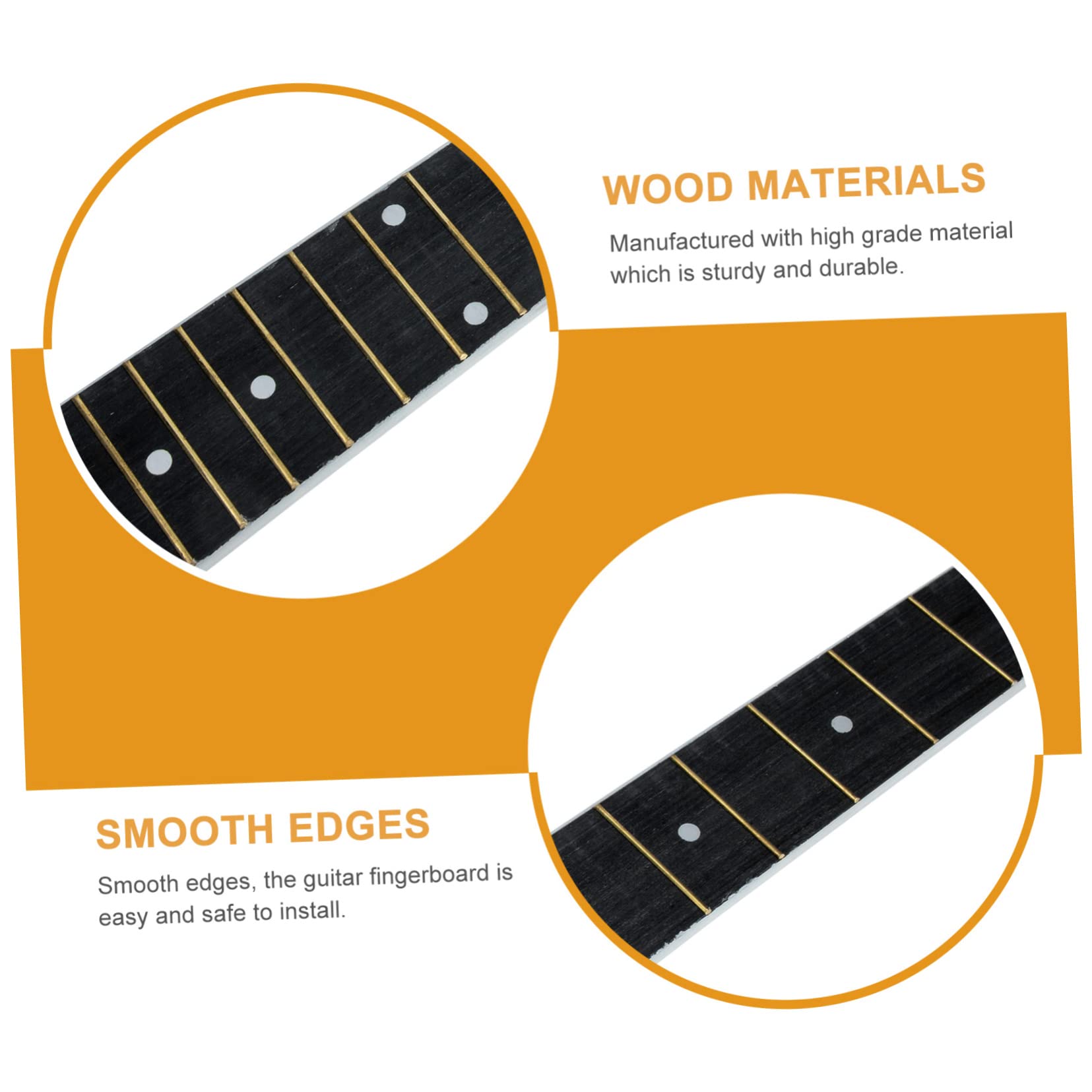 Snapklik.com : Guitar Wood Fingerboard Guitar Finger Board Ukulele Fret ...