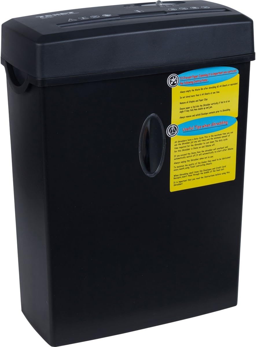 Texet CC612N 12L Cross Cut Shredder : Amazon.co.uk: Computers & Accessories