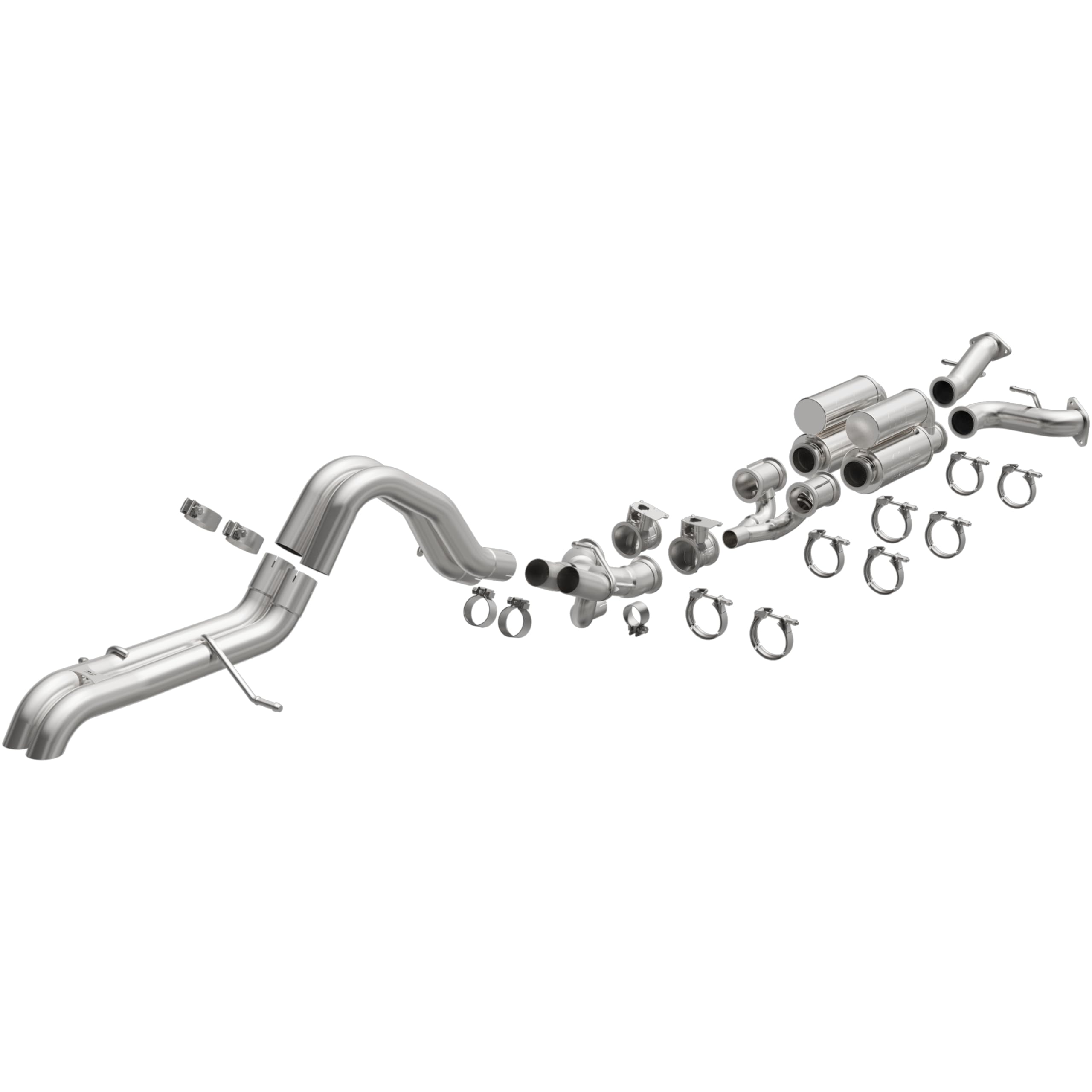 Ford Bronco Dual Exhaust System Flowmaster Exhaust Ford Bronco