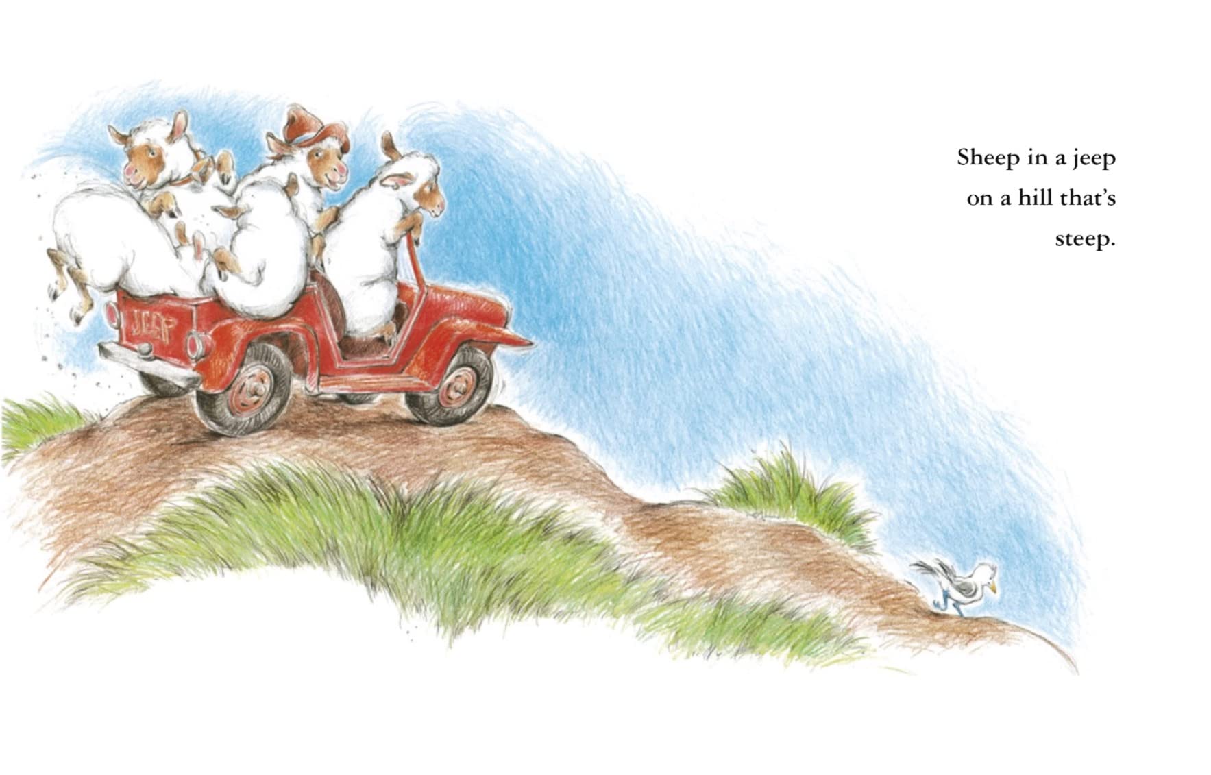 Sheep in a Jeep 5-Minute Stories : Shaw, Nancy E., Apple, Margot ...
